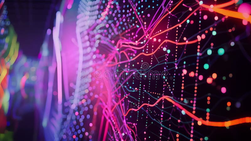 A Datadriven Light Show Using Complex Algorithms To Create Mesmerizing Visuals And Patterns That