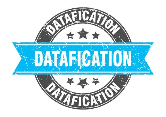 Datafication stamp stock vector. Illustration of circle - 196539687