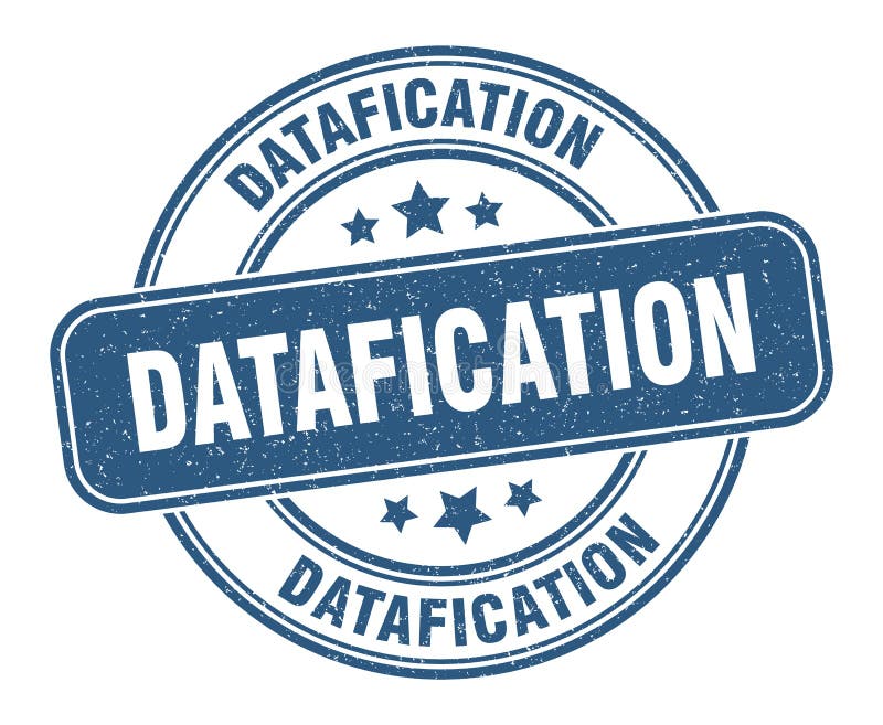 Datafication Stamp. Datafication Round Grunge Sign Stock Vector ...