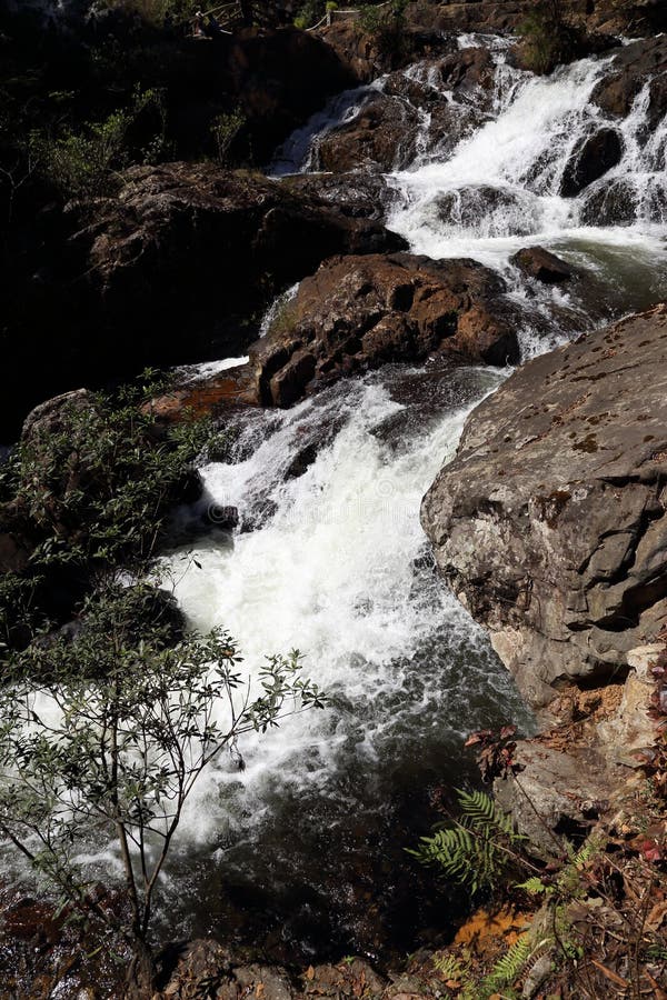 Thac Datanla stock photo. Image of mountain, amazing - 168093476