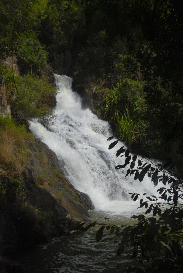 Datanla Waterfalls, Dalat, Vietnam Stock Photo - Image of long, outdoor ...