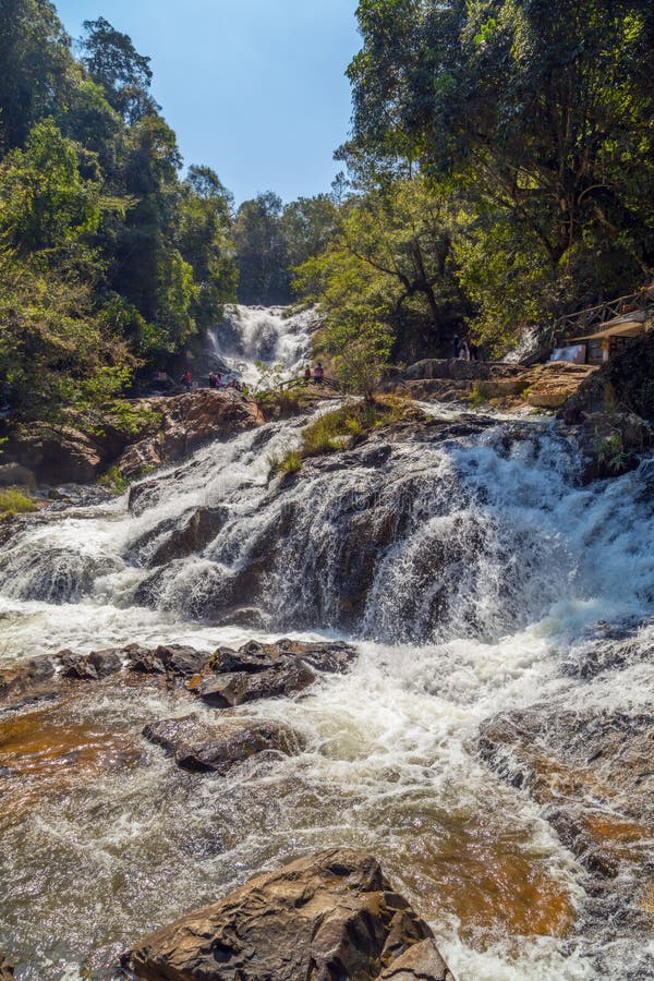 Datanla waterfall stock photo. Image of nature, park - 105688206