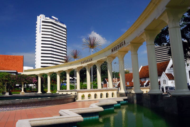 Dataran Merdeka editorial stock photo. Image of condominium - 25362338