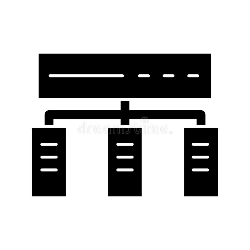 Dataserver Vector Icon Which Can Easily Modify or Edit Stock Vector ...