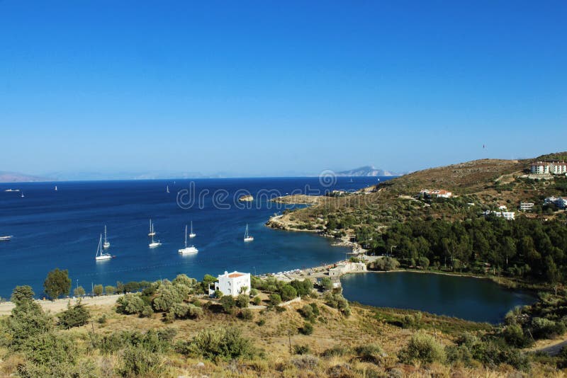 Datca General View editorial image. Image of boats, calm - 31832905