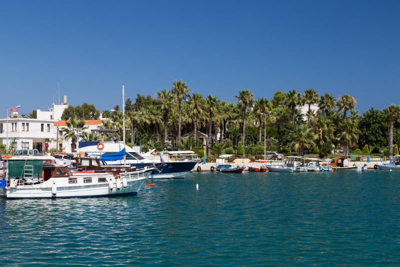 Datca Town Harbour at Sunrise, Mugla, Turkey Stock Photo - Image of ...