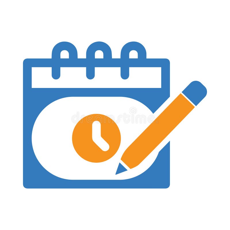 Date, Calendar, Time, Check, Tick, Deadline Icon Stock Vector ...