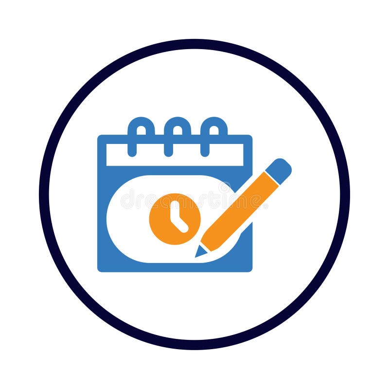 Date, Calendar, Time, Check, Tick, Deadline Icon Stock Vector ...