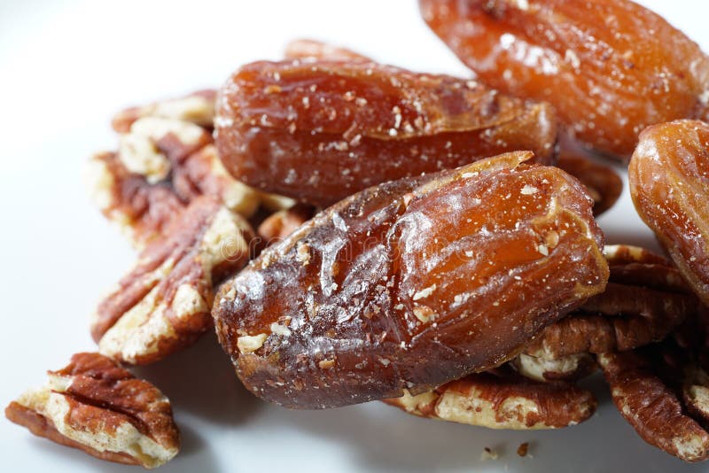 A Date is the Fruit of a Date Palm, Photographed Here in the Studio As ...