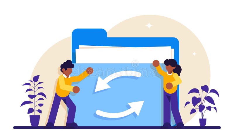 Date or Job Sharing Concept. Delegating Duties and Responsibilities To ...