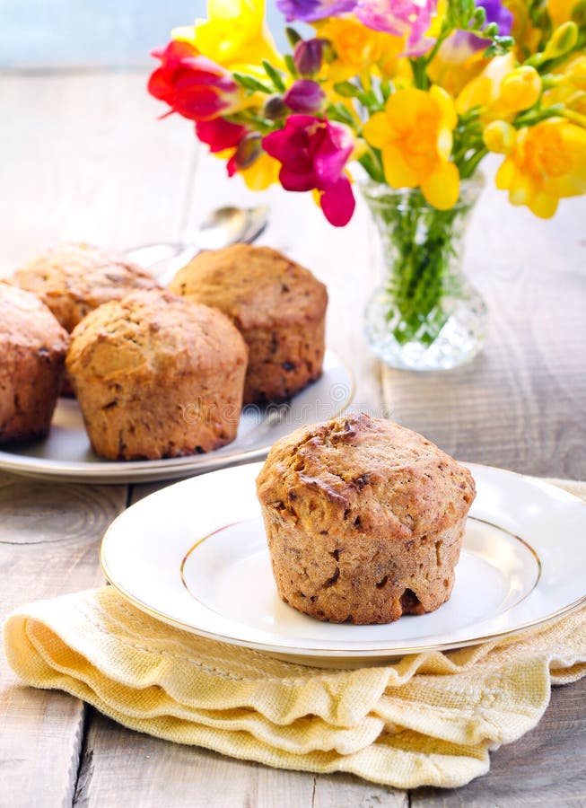 Date muffins stock image. Image of baked, food, cakes - 38807829