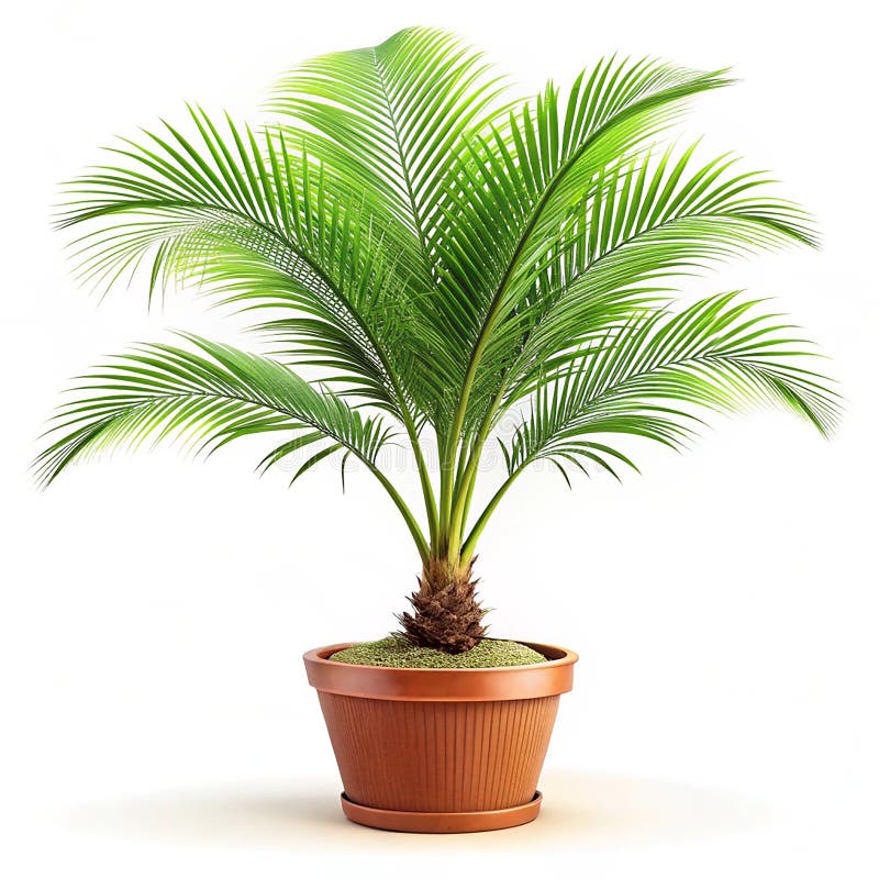Date Palm Tree Sapling stock illustration. Illustration of nutrition ...