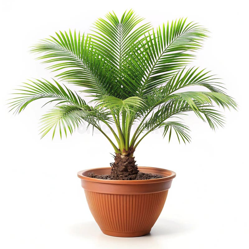 Date Palm Tree Sapling stock illustration. Illustration of sweet ...