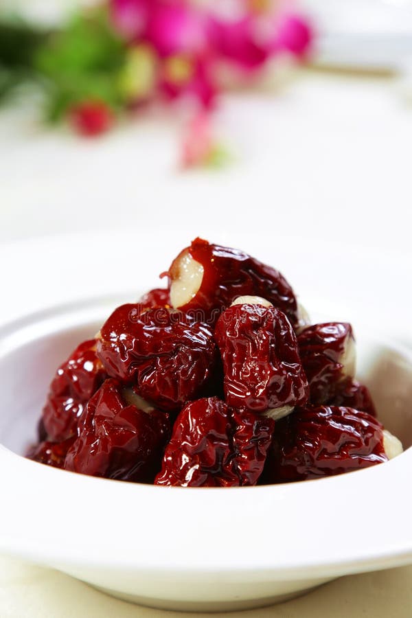 Datte chinoise photo stock. Image du foncé, déshydratez - 4929034