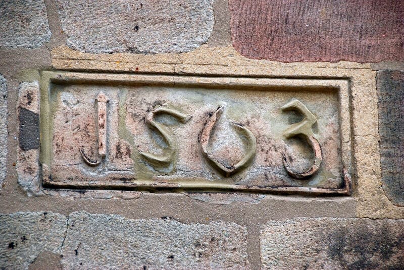 1563 date sign stock image. Image of historical, 1563 - 38621277