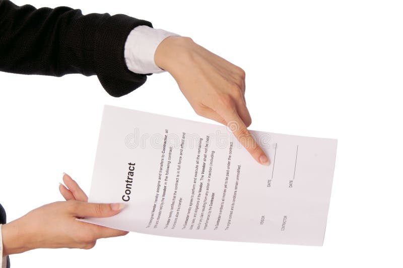 Date of Signing of a Contract Stock Image - Image of aspirations, human ...