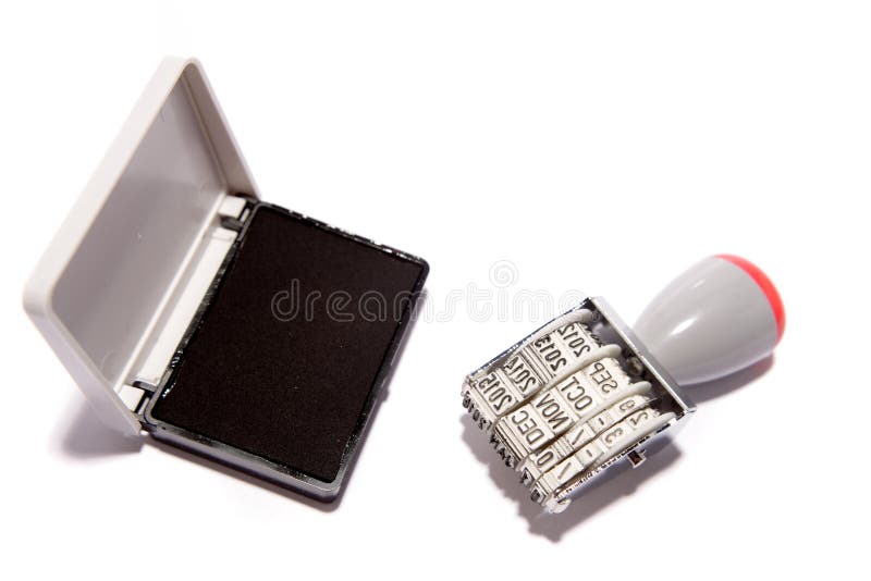 Stamper stock image. Image of dates, studio, rubber, date - 20544593