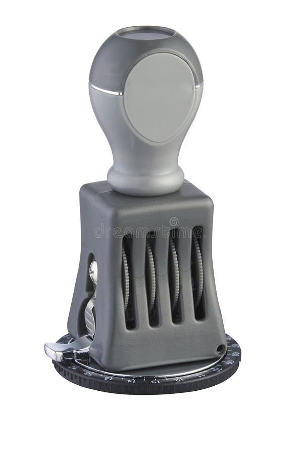 Date stamp stock photo. Image of equipment, sign, tick - 53810342