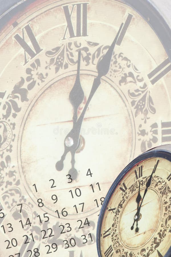 Date and time stock photo. Image of blue, clock, classic - 32095998