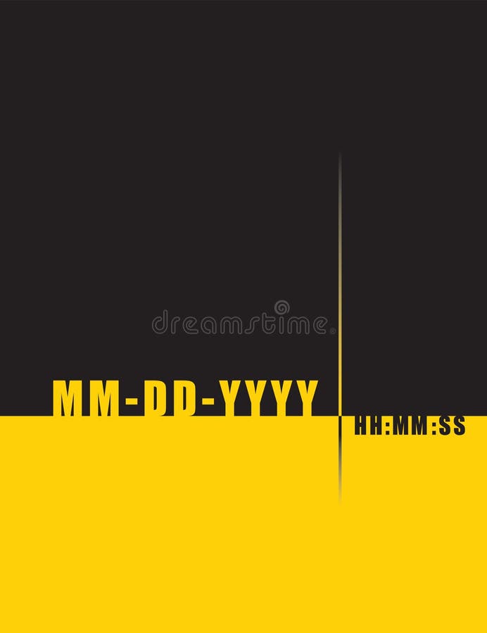 Date and time stock vector. Illustration of hour, event - 211418202