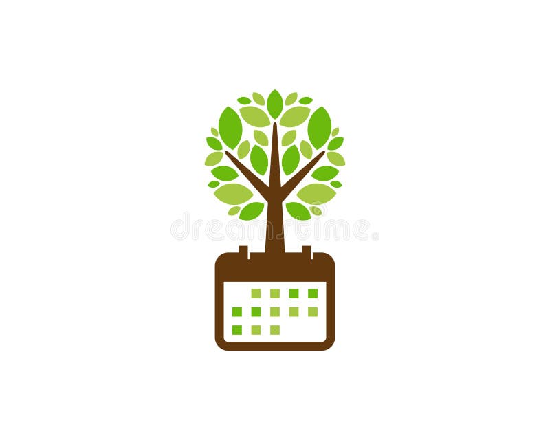 Date Time Logo Icon Design stock vector. Illustration of agenda - 128298686