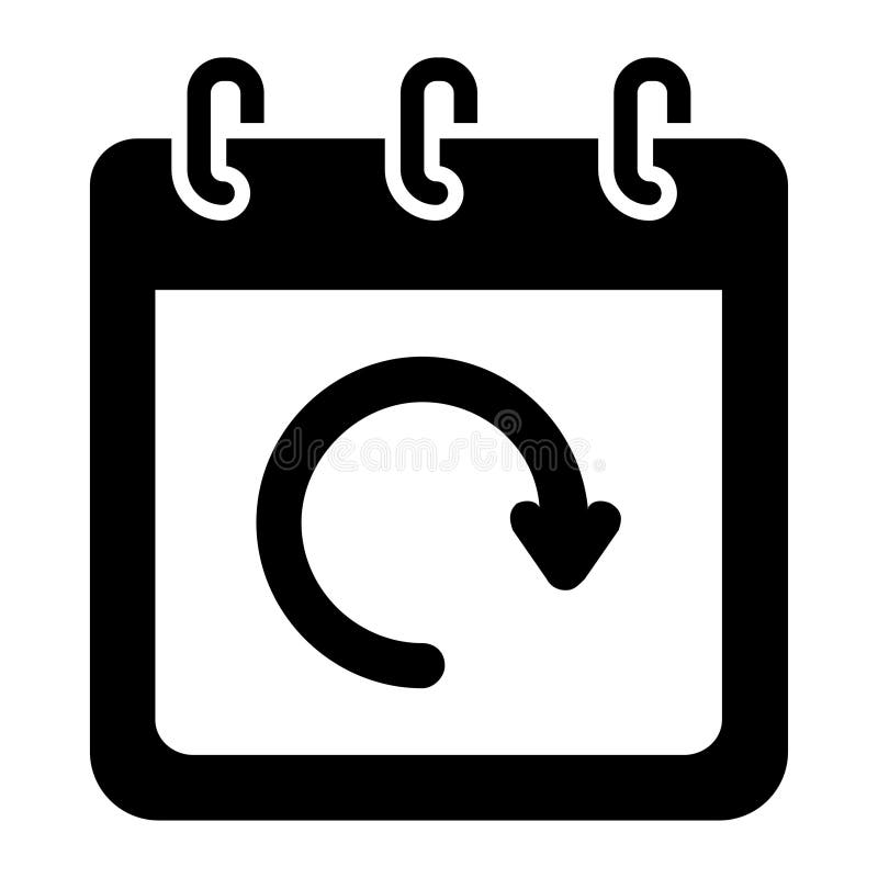 Date Update Icon stock vector. Illustration of icon - 279109904