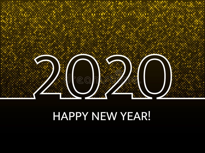 2020 Date. Vector Illustration for Poster or Banner Stock Vector ...