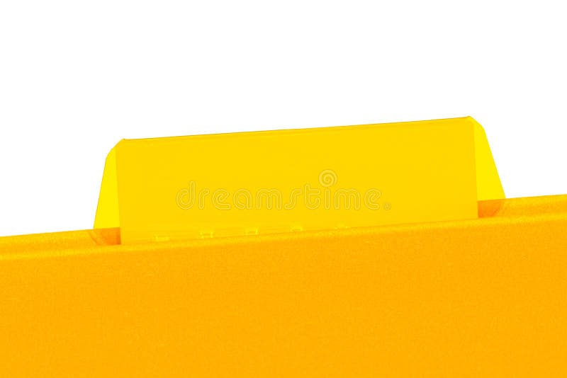 Datei-Faltblatt-Tabulator stockfoto. Bild von datei, heft - 4000572