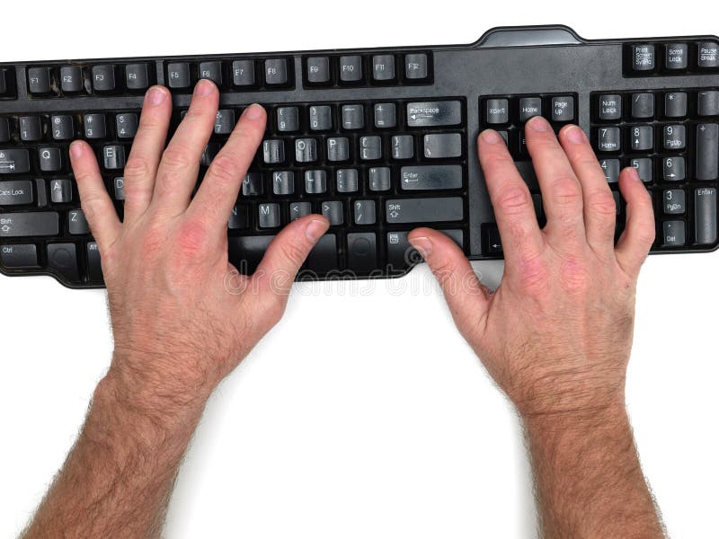 Dateneingabe stockfoto. Bild von hände, erwachsener, betrieb - 57087274