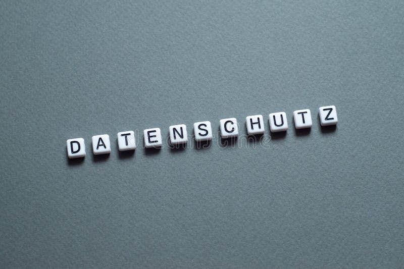 Datenschutz - Word Concept on Cubes, Text Stock Photo - Image of dice ...