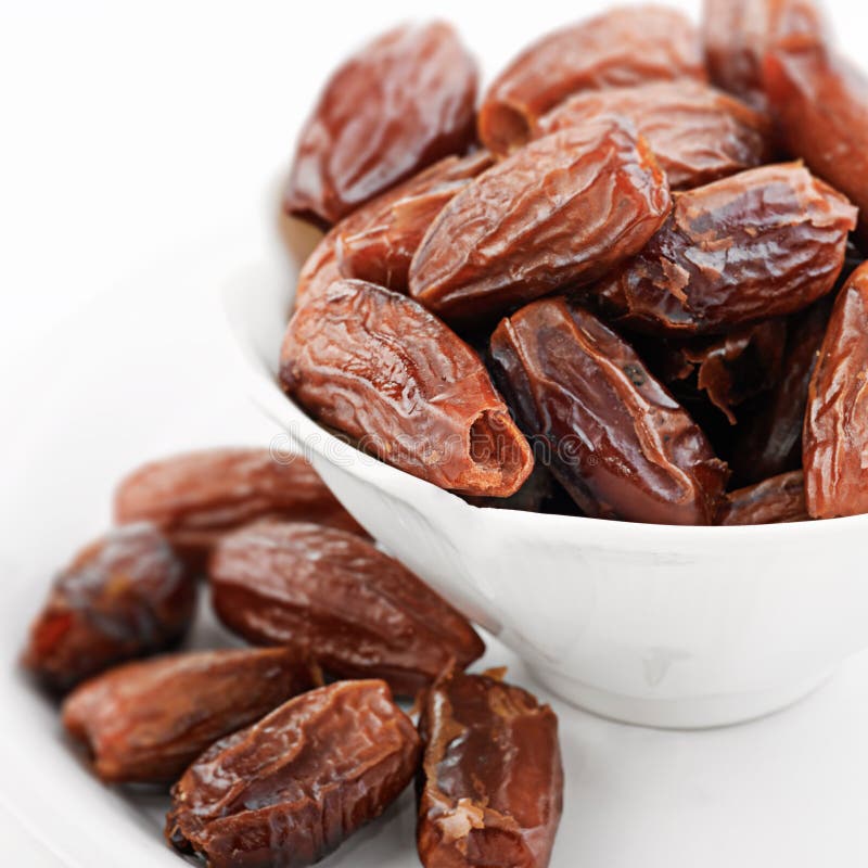 Bowl of dates stock photo. Image of islam, healthy, close - 14865546