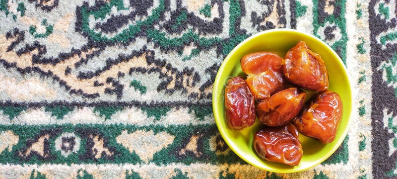 Dates for Breaking the Fast Stock Image - Image of salad, dates: 214558377