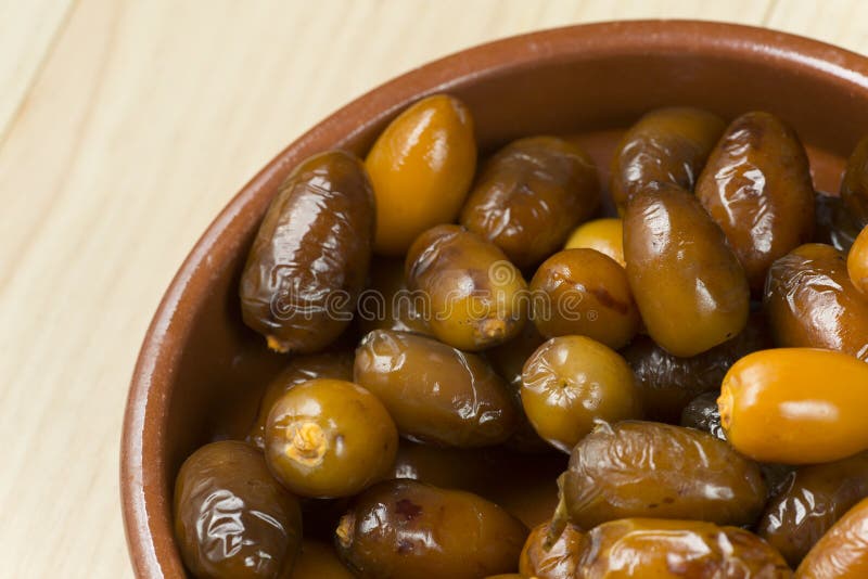 Dates in a clay pot. stock photo. Image of ingredient - 82652934