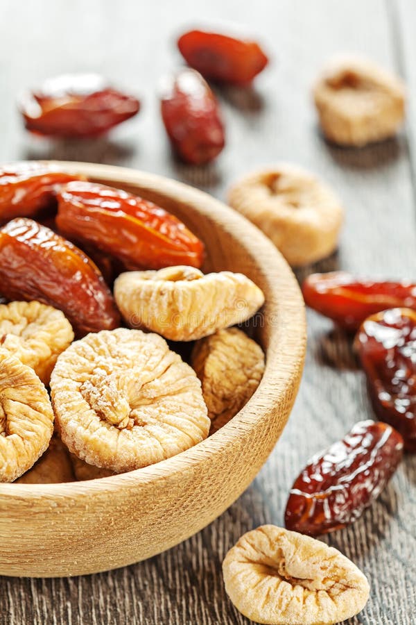 Dates and Figs Dried Fruits Stock Photo - Image of snack, fruit: 40732242