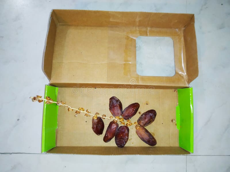 Dates are Kept in a Packet. Stock Image - Image of fruit, ready: 278255927