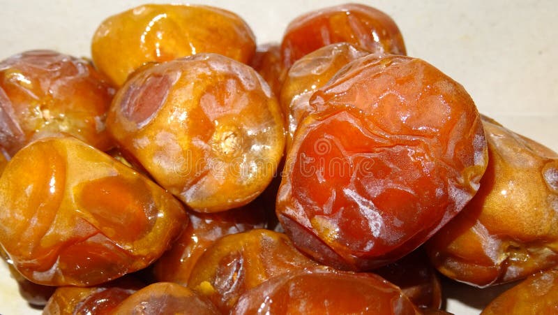 Dates with the Packaging Box White Background Stock Image - Image of ...