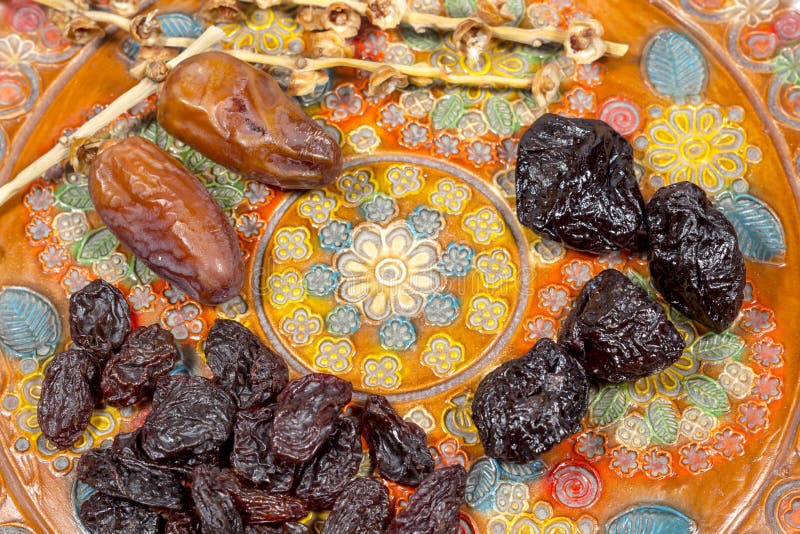 Dates, prunes and raisins stock image. Image of sweet - 66587271
