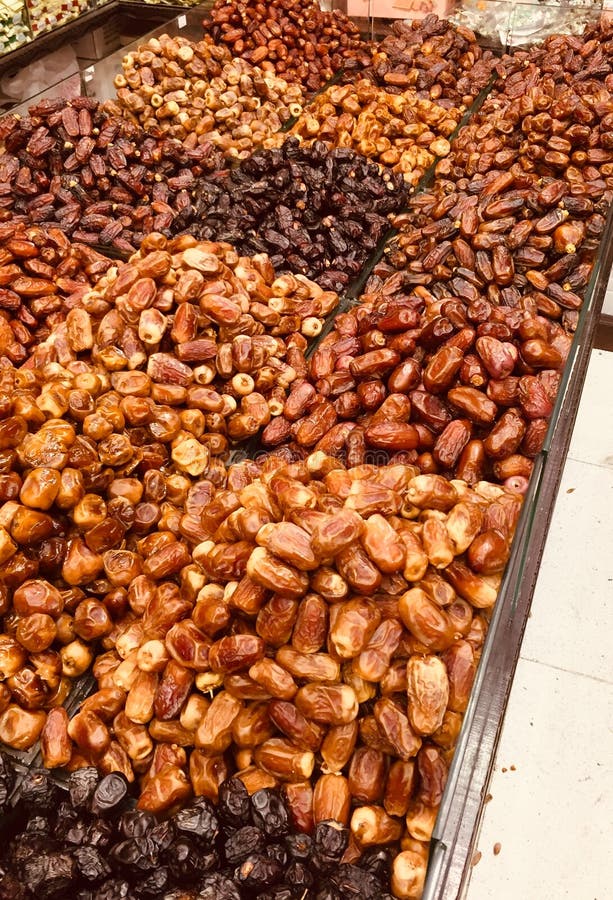 Dates Selection stock image. Image of display, healthy - 140096801