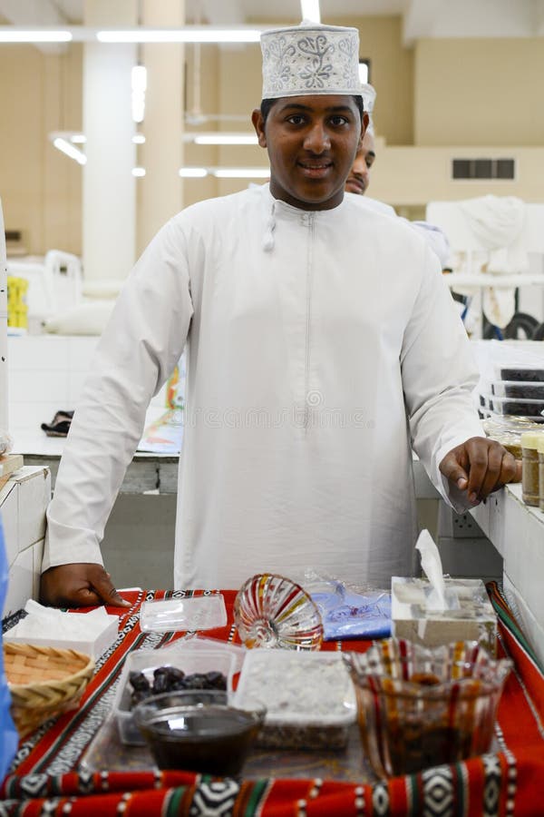 Dates seller in Oman editorial photography. Image of gastronomy - 54410427