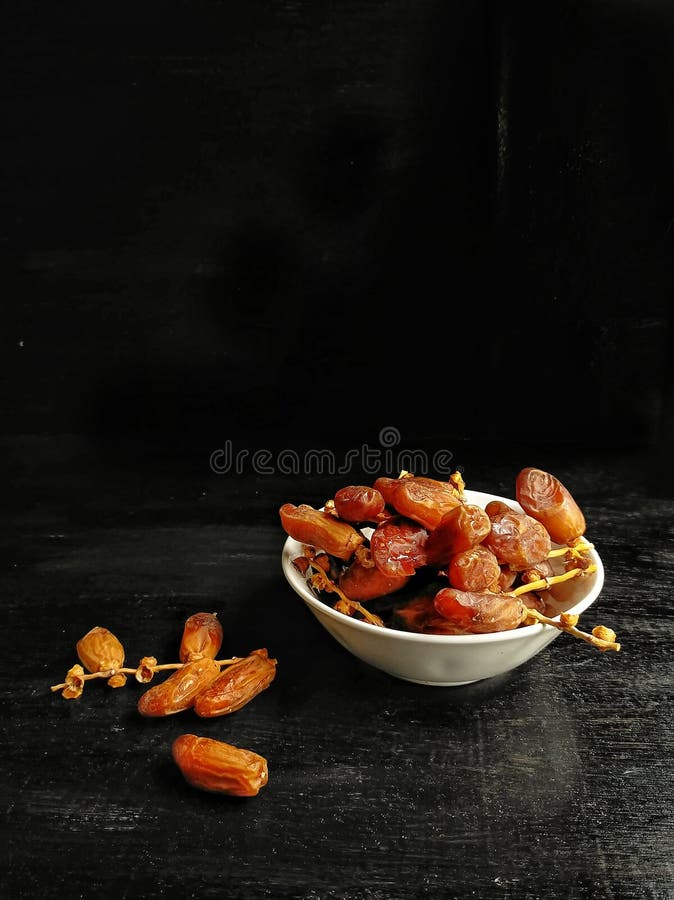 Dates with a soft texture stock image. Image of unknown - 246141307