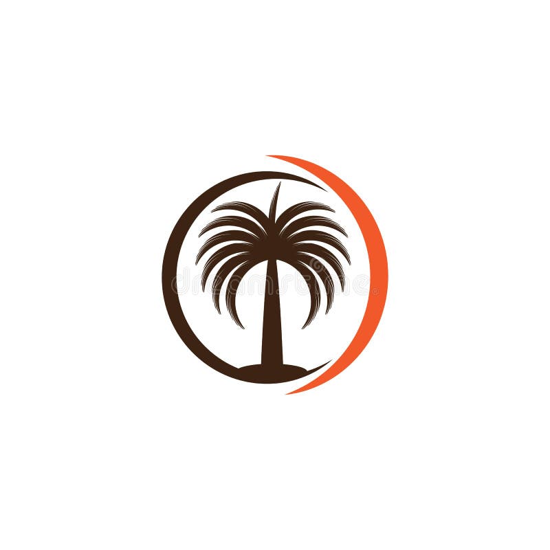 Dates Tree Icon Vector Illustration Design Logo Stock Vector ...