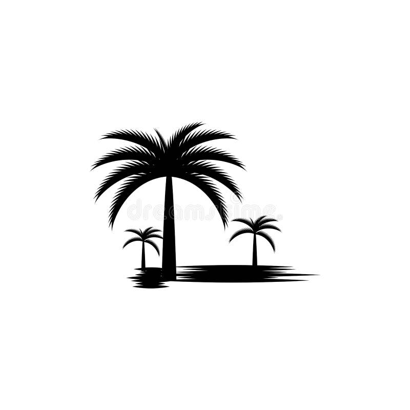 Dates Tree Icon Vector Illustration Design Logo Stock Vector ...