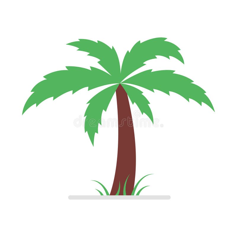 Dates Tree Isolated Vector Icon that Can Be Easily Modified or Edited ...