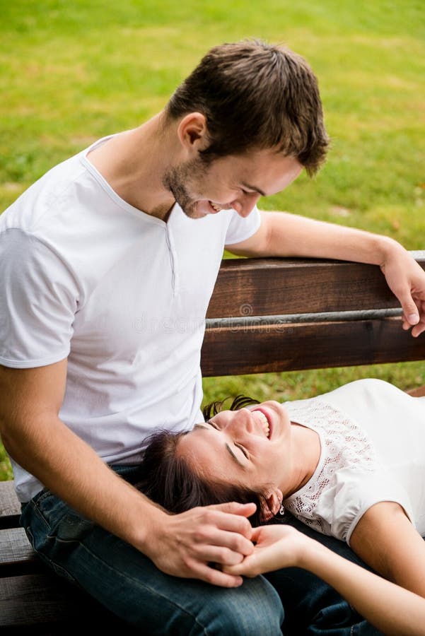 Dating - Happy Young Couple Stock Image - Image of dating, girlfriend ...