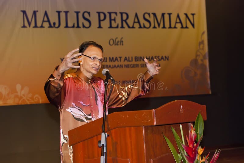 Dato Ibrahim Ismail (director Museum Malasia) Foto de archivo editorial ...