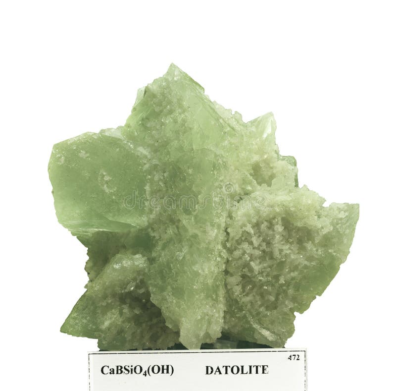 Datolite stock image. Image of untreated, education - 277472685