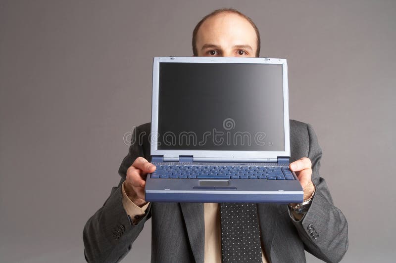 Dator arkivfoto. Bild av marknadsföring, upptaget, nytt - 771792