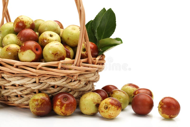 Datte De Chinois De L'hiver Photo stock - Image du fruits, jujube: 28002684