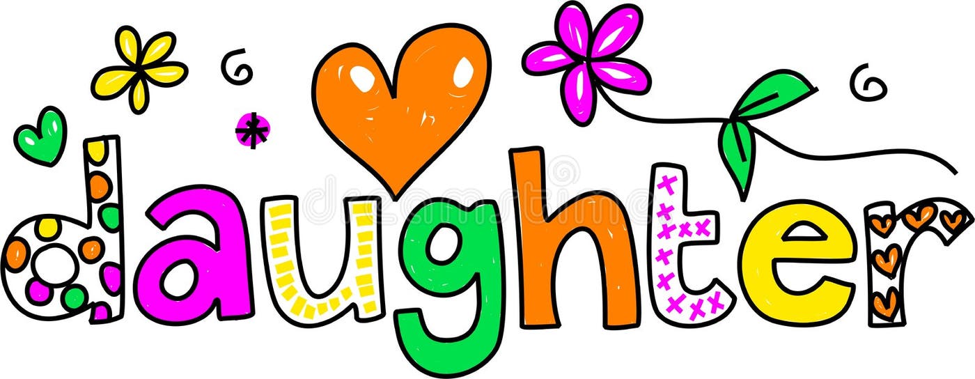 Word Daughter Stock Illustrations – 2,452 Word Daughter Stock ...