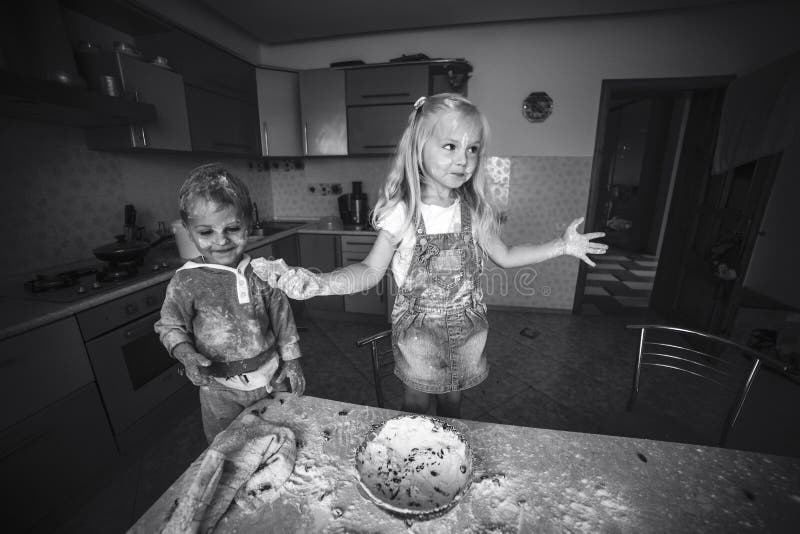 Kitchen mess stock image. Image of contemporary, actions - 46314703